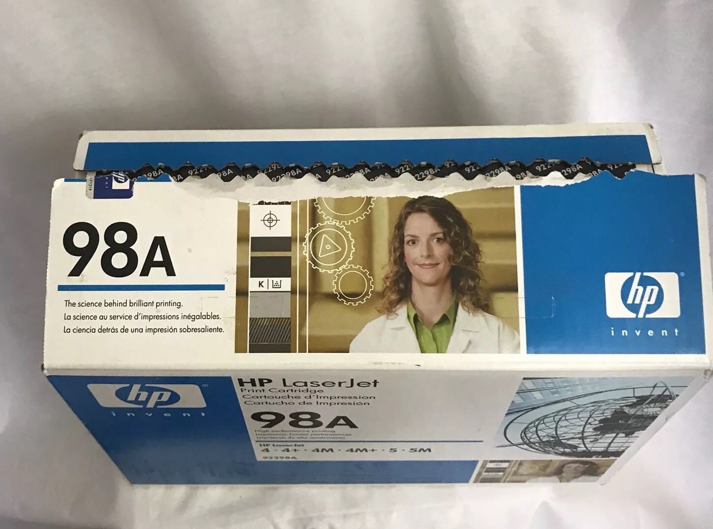 Genuine HP 98A Black Toner Cartridge 92298A Laserjet Printer Copy ...