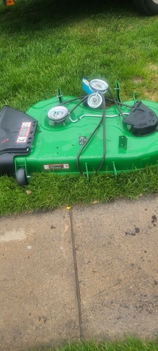 John Deere X300 series 42 inch lawn mower deck | eBay