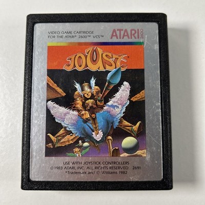 Joust Atari 2600 Cartridge Only Atari 1983 Video Game Arcade Classic | eBay