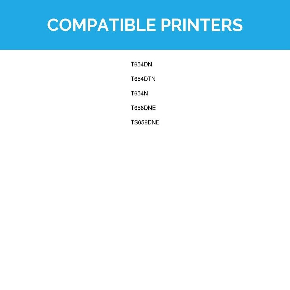 T650H11A Toner for Lexmark High Yield T650DN T650DTN T650N T652DN ...