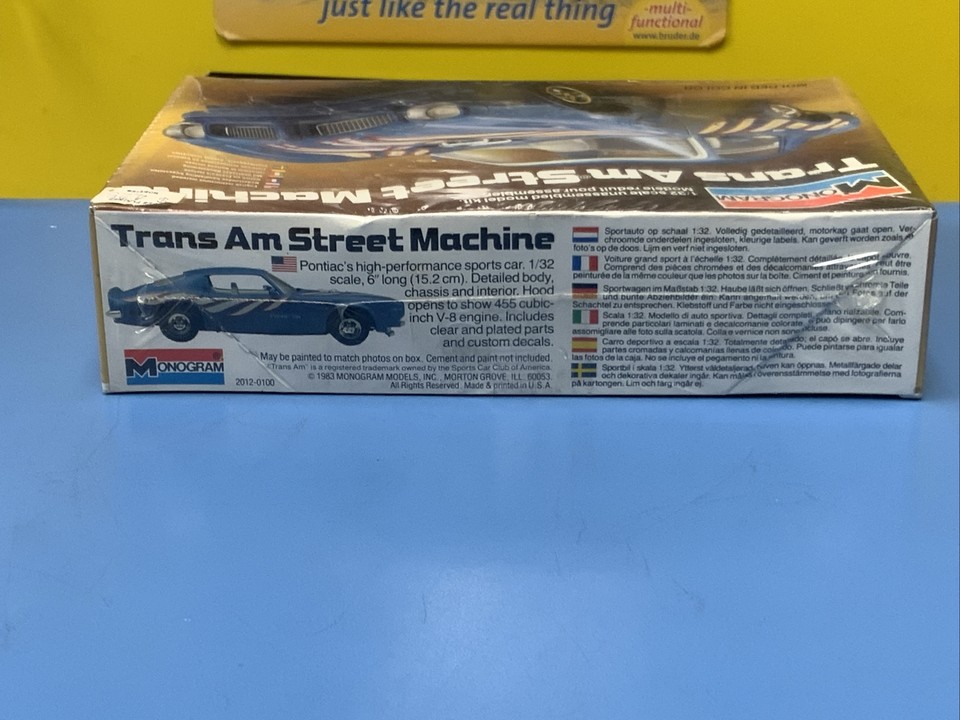 Monogram Trans Am Street Machine #2012 NEW | eBay