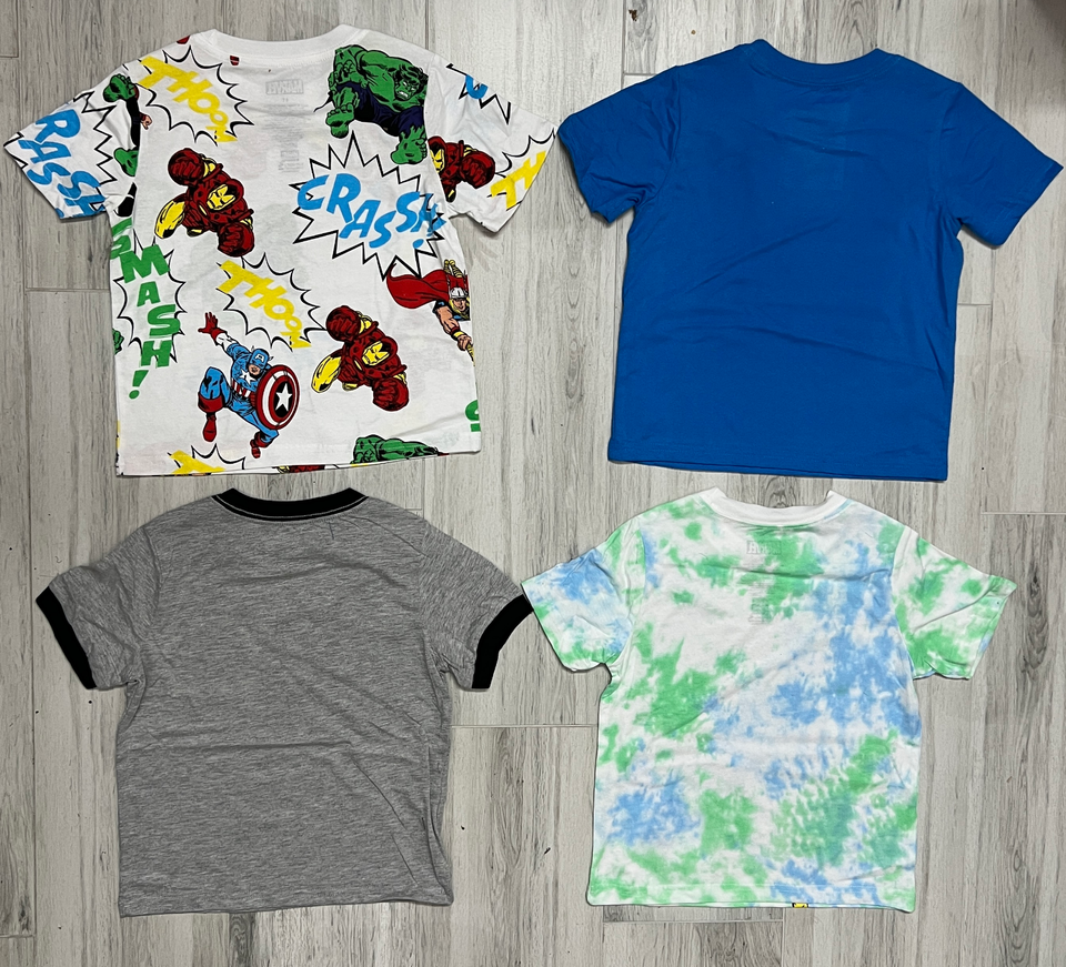 Marvel Avengers Boys' 4-Pack Graphic Tee Set | eBay