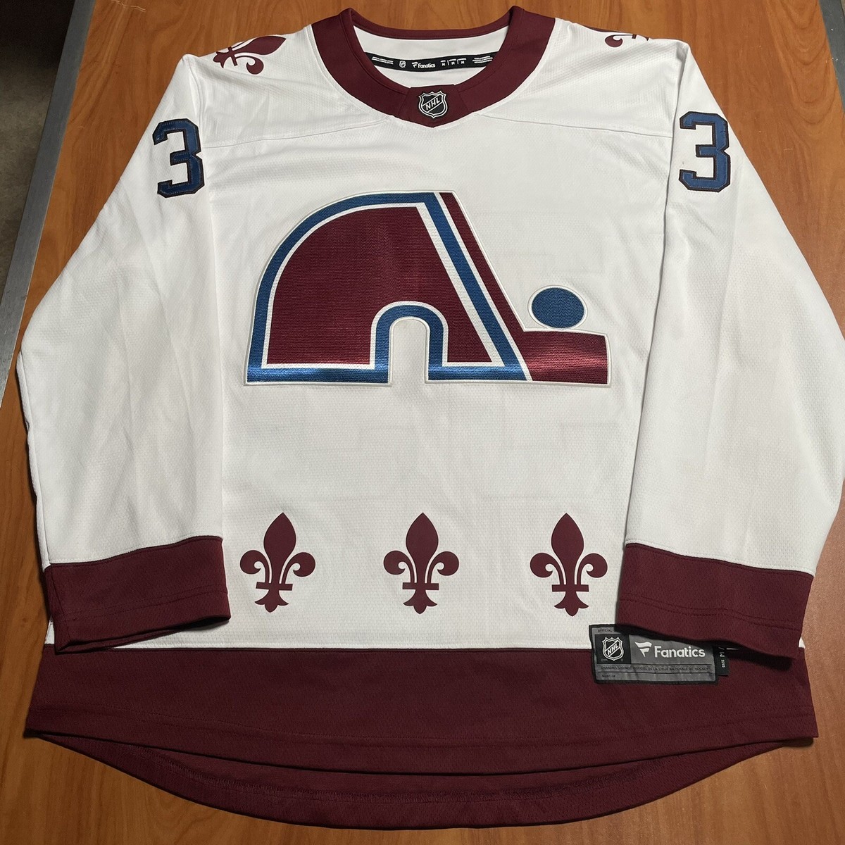 Perceivable talent Mammoth avalanche jersey nordiques Brave Final knot