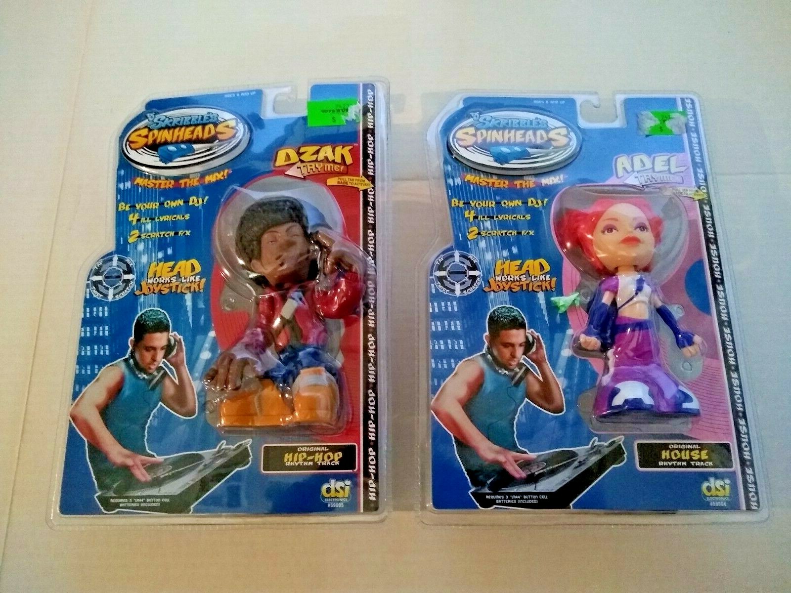 DJ Skribble's Spinheads Rap Hip hop F/X electronic action figures toy ...