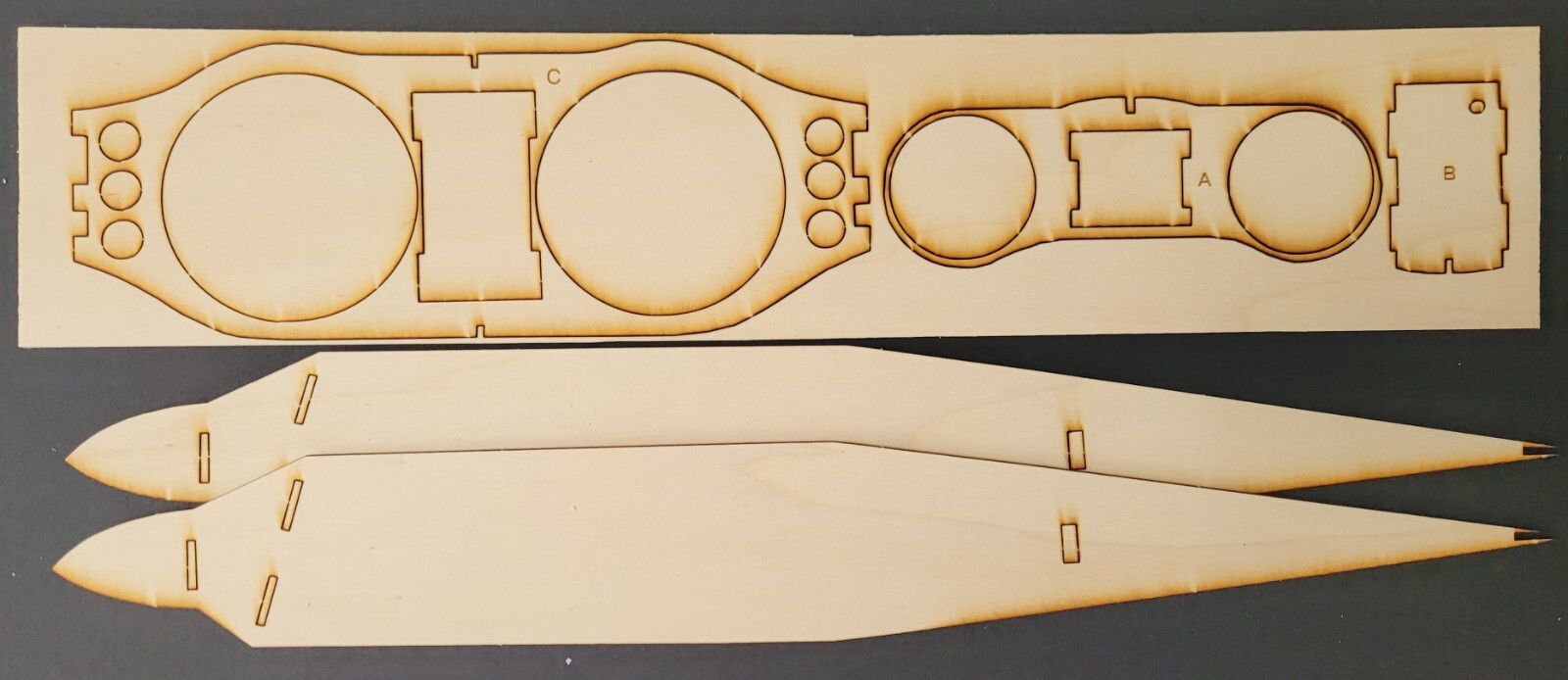 Horten HO IX GO 229 55" WS RC Airplane Laser Cut Balsa Ply Short Kit ...