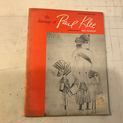 drawings of paul klee max huggler pb 1965 borden us art book rare ...
