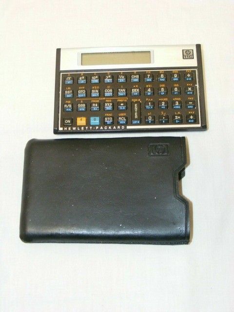 Hewlett-Packard HP 11C Handheld Electronic Calculator for sale online ...
