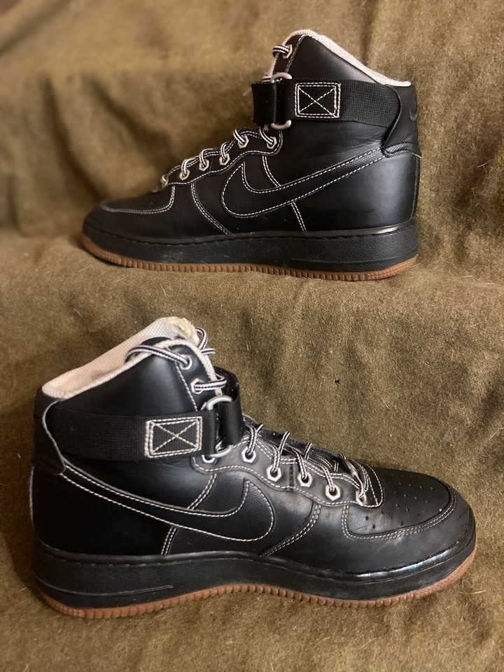 Nike Air Force 1 High Utility 2.0 Black Gum AF1 Boot DC3584-001 | eBay