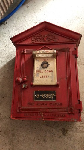 Vintage Gamewell Fire Alarm Call Box | eBay