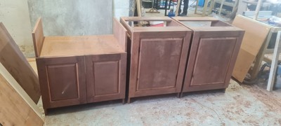 Free Standing Kitchen Units Solid Wood , Painted Finish Units | eBay UK