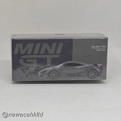 McLaren 750S Saros Grey LHD Mini GT 1/64 #MGT00815-L | eBay