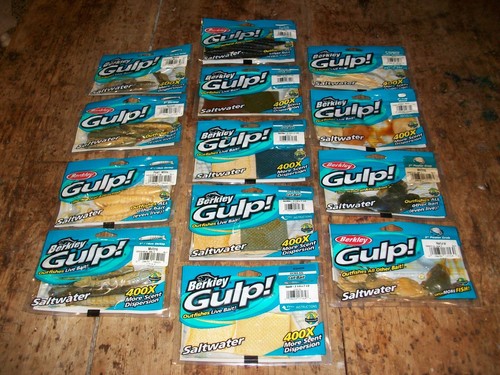 Berkley Gulp Sea Bait, Shrimp, out fishes live baitlast few* | eBay UK