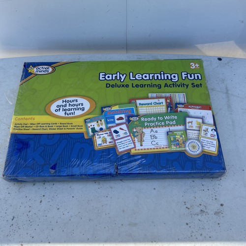 Early Learning Fun - Deluxe Learning Activity Set - Active Minds - Ages ...