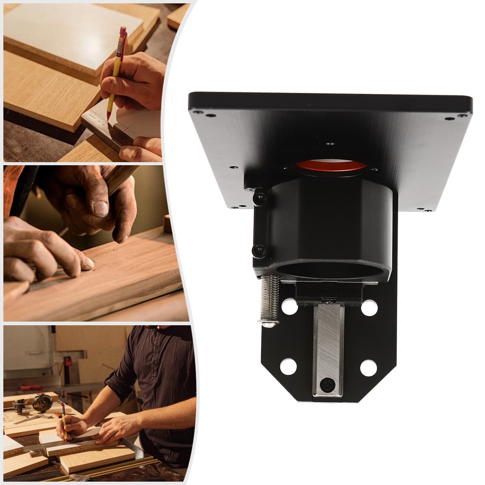 US Router Lift System Wood Router Table Up Lift Plate Precision ...