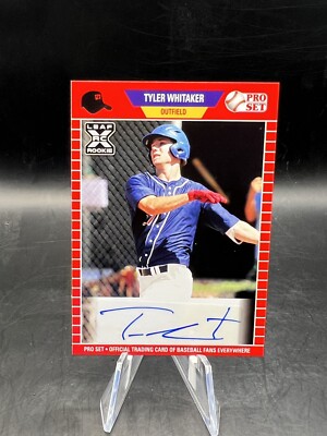 Tyler Whitaker 2021 Leaf Pro Set Red XRC AUTO #PS-TW1 Houston Astros | eBay