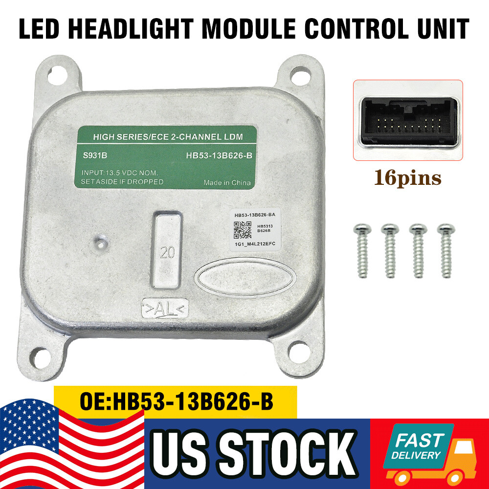 For 2016-2019 Ford Explorer HB53-13B626-B LED Headlight Module Control ...