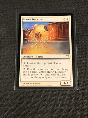 Magic the Gathering Champions of Kamigawa Harsh Deceiver | eBay