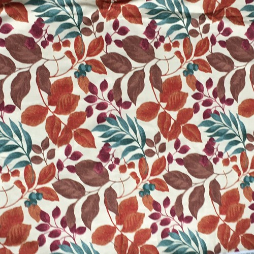 ANNE & ROBERT SWAFFER fabric curtain Upholstery material VISTA floral 3 ...