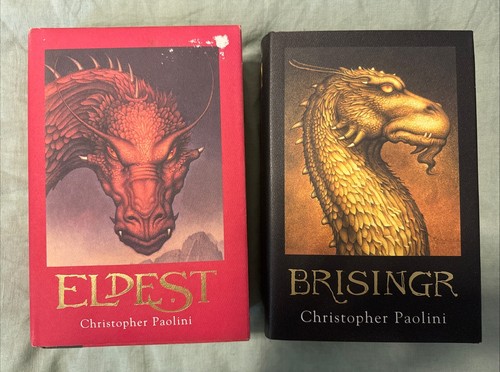 Christopher Paolini The Inheritance Cycle Books Brisinger/Eldest | eBay