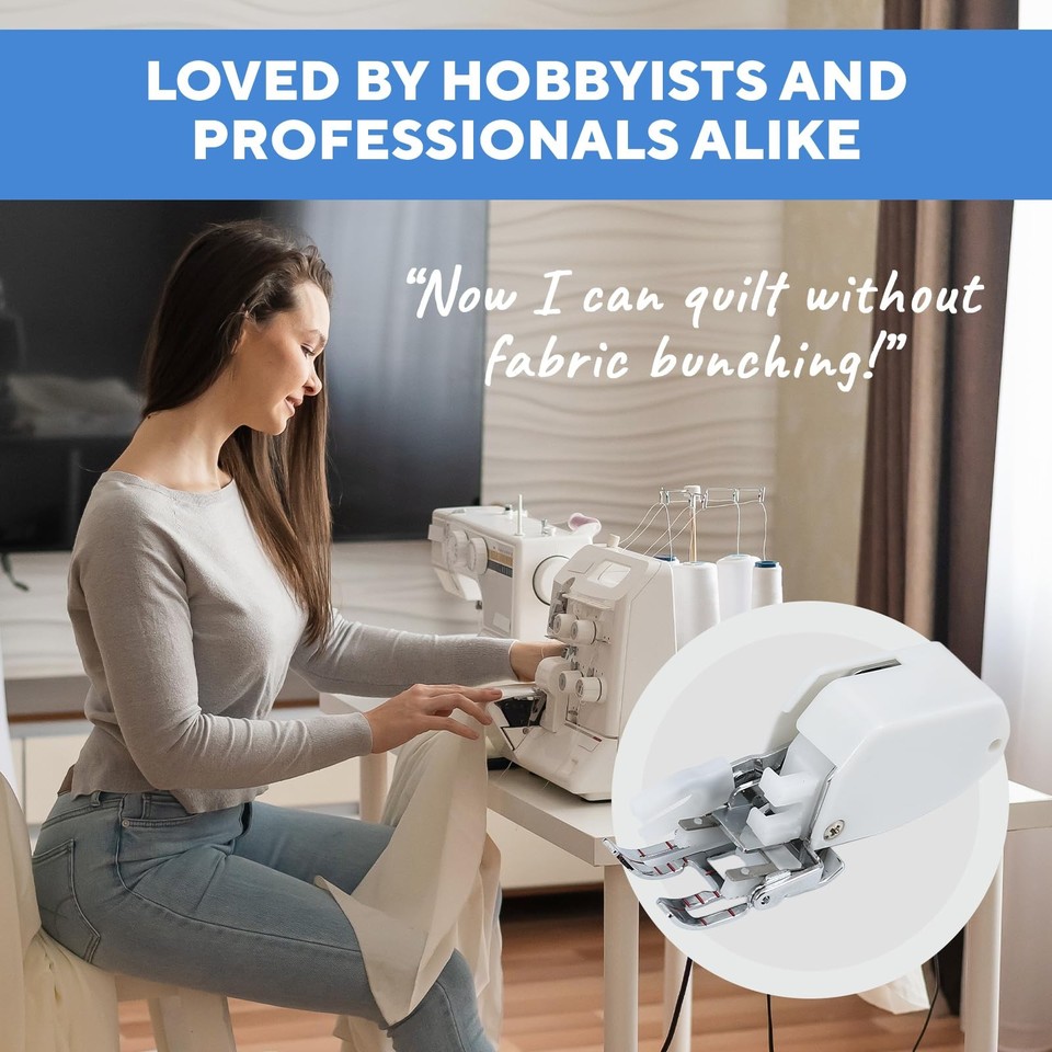 【2025 Upgrade Edition】 Universal Walking Foot Sewing Machine Linen ...