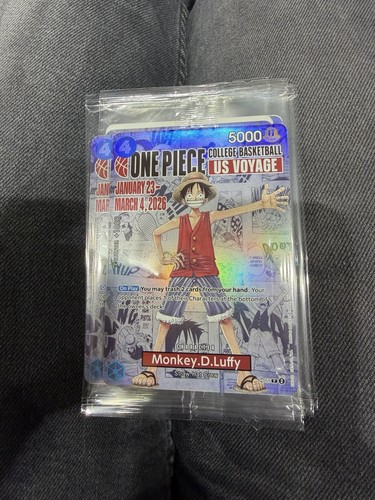 One Piece D. Luffy Trading Card College Basketball US Voyage | eBay