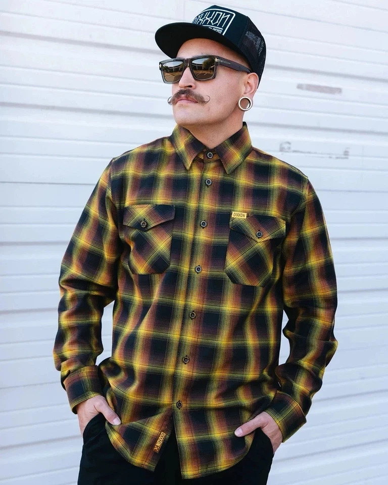 In hand! Sold Out at Dixxon "The Rusty Trombone" Men's Flannel Shirt ...