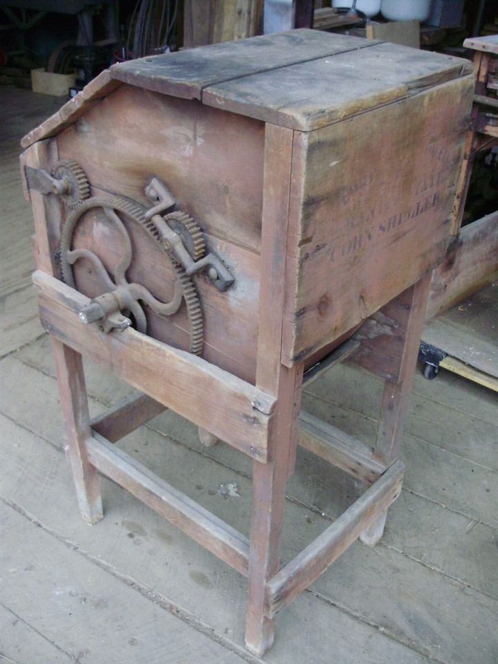 Vintage Antique Hand Crank Corn Sheller | eBay