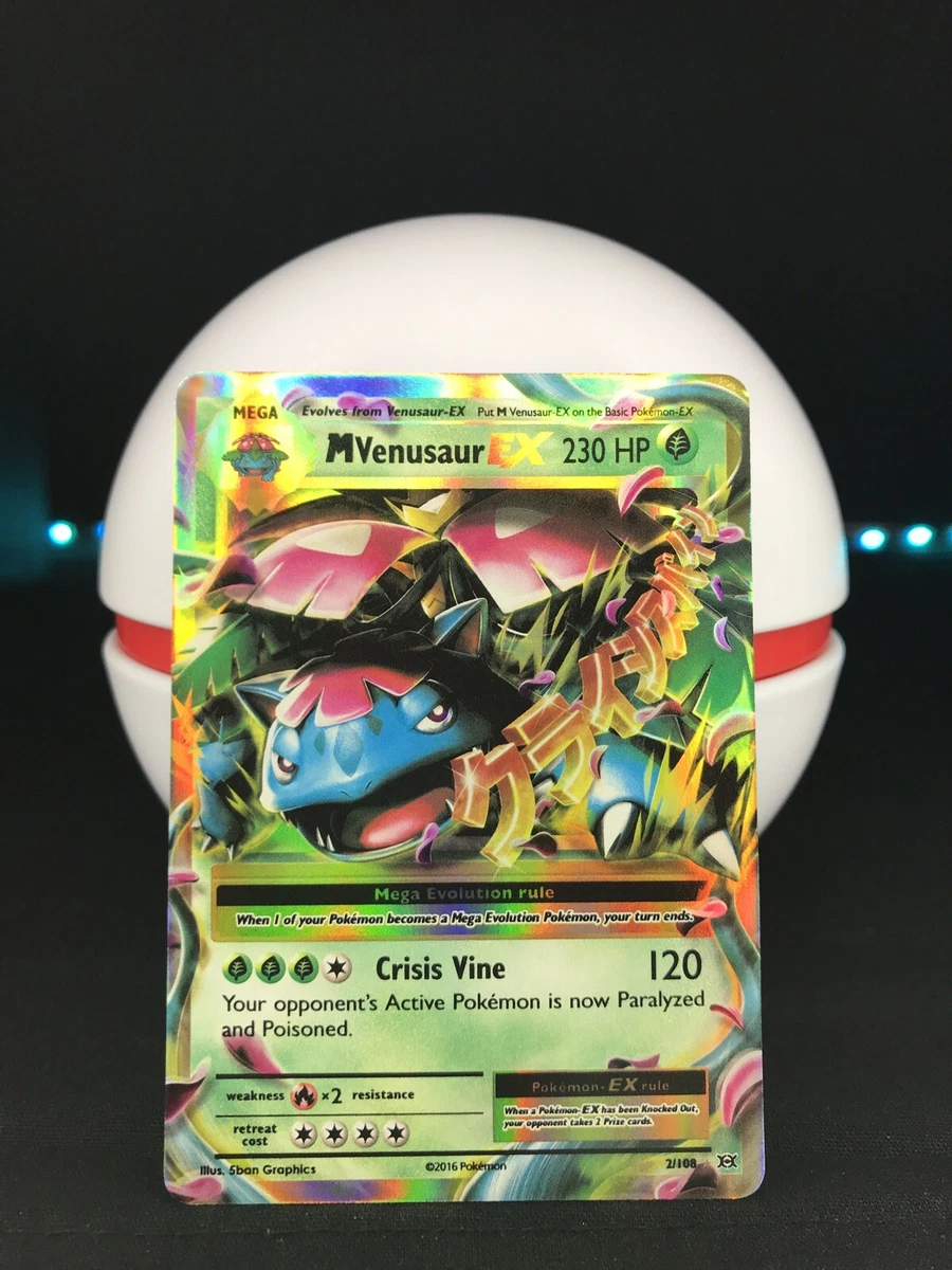 Mega Venusaur Ex Pokemon Card
