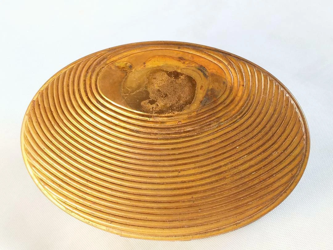 Vintage Brass Powder Compacts