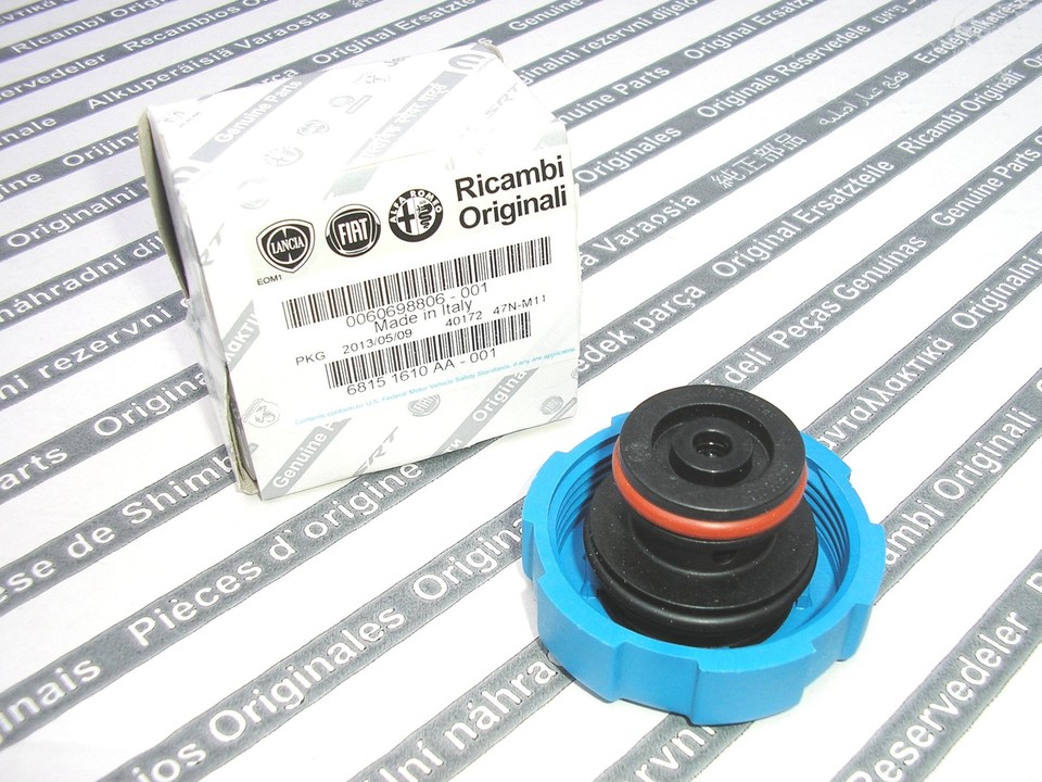 Alfa Romeo 159 new genuine coolant expansion tank bottle cap 60698806 ...