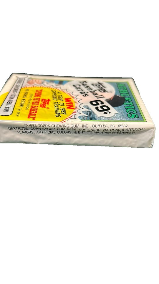 Vintage Topps Sealed 1988 Baseball Cards 28 Bubble Gum Cards | eBay