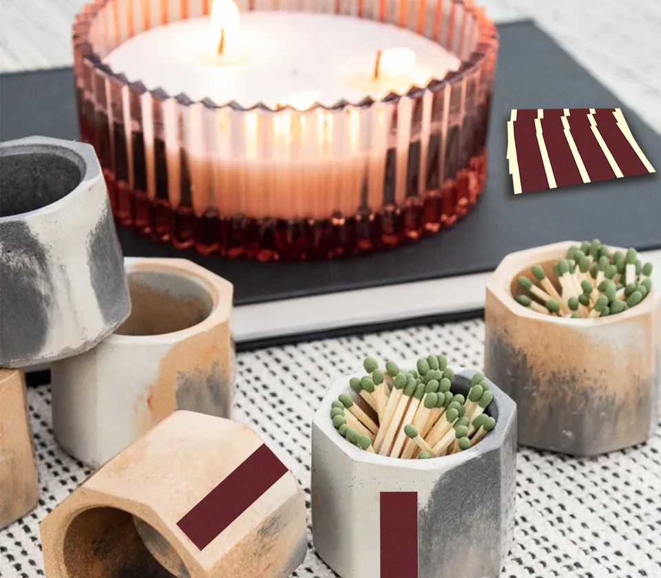 Match Striker Paper With Adhesive Sticker - 40 Round and 20 Long ...