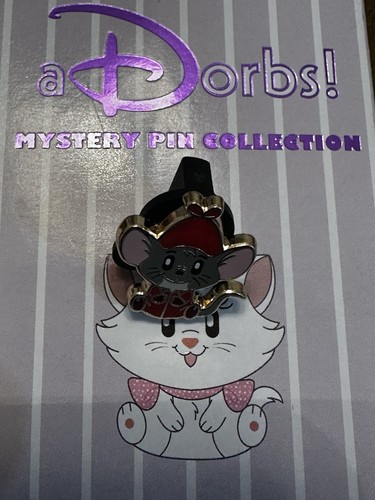 Disney WDI MOG aDorbs! Aristocats Pin 2026 Chaser LE 300 Roquefort ...