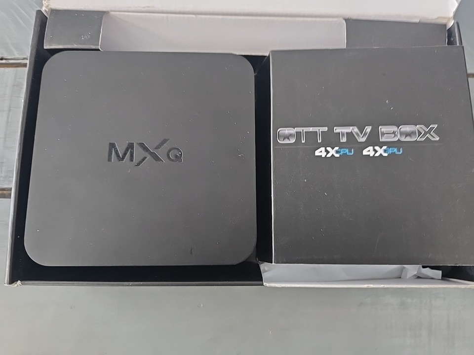 MXQ OTT TV Box 4x CPU GPU Android KitKat Internet TV Box 1080p Brand ...