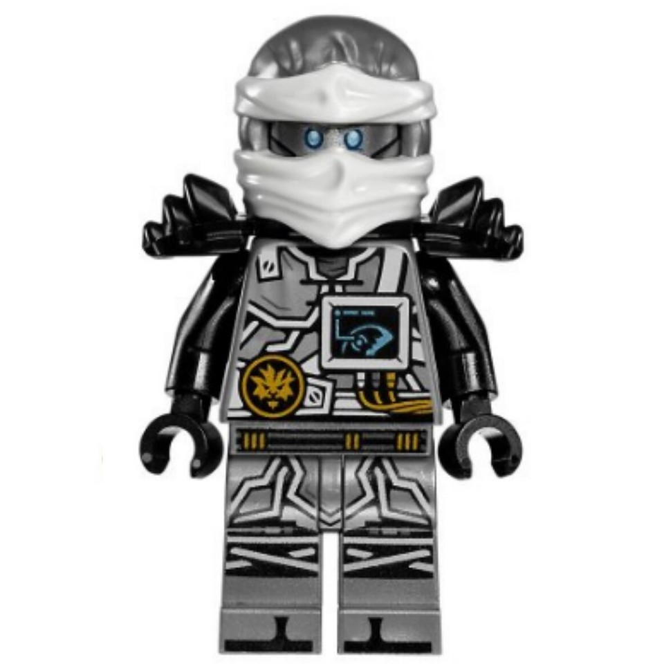 new LEGO NINJAGO The Hands of Time Minifig - Zane with black armor ...