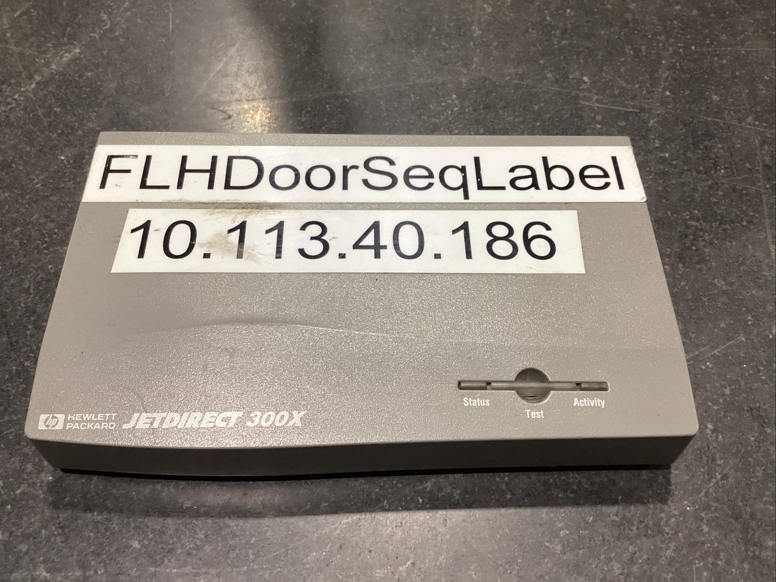 HP J3263 JetDirect 300x External Ethernet Print Server for sale online ...