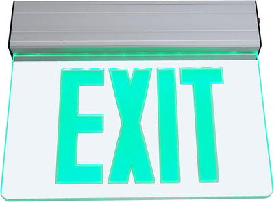 Exit Signs - Glass Exit Sign