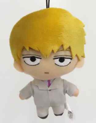 Mob Psycho 100 III Arataka Reigen Plush Doll 13cm(2022) | eBay