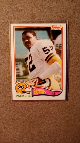 1982 Topps Football George Cumby # 356 Green Bay Packers! NM | eBay