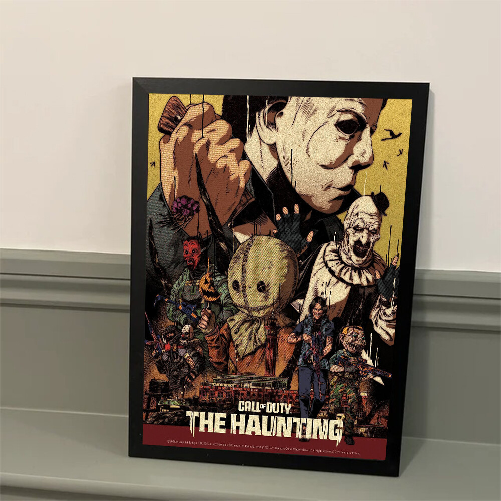 Call Of Duty The Haunting 2024 Poster, Home Decor | eBay