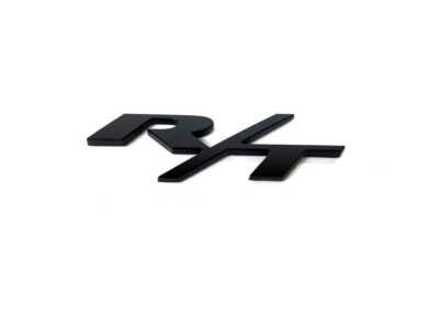 16-21 DODGE CHARGER BLACK R/T EMBLEM NAMEPLATE BADGE DECAL NEW OEM ...