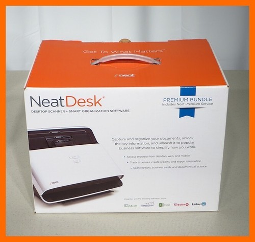 NICE! Neat Desk ND1000 Desktop Scanner + Smart Organization Premium ...