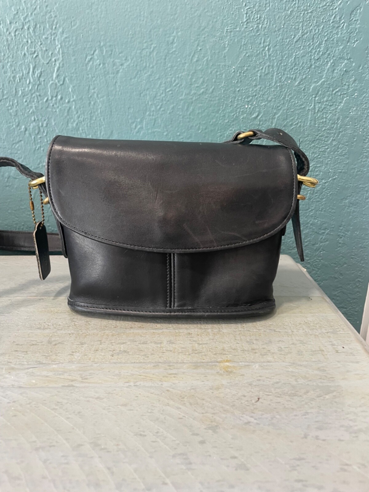 Vintage Coach saddle bag - Gem