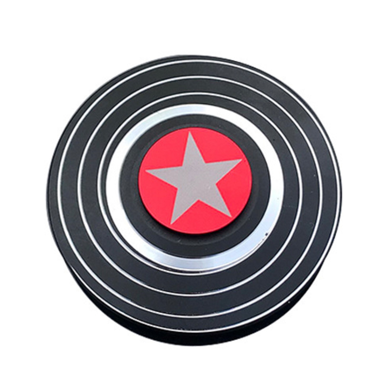 Captain America Shield Fidget Spinner - Black Spinner | eBay