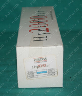 HIROSS In-line Hyperfilter 2000 Filter Element S-030 603044 FHC030YE-CB ...
