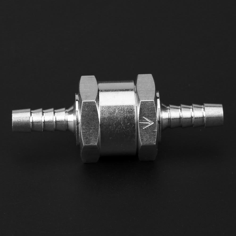 Aluminum Alloy Fuel Non Return Car Check Valve One Way Petrol Diesel ...
