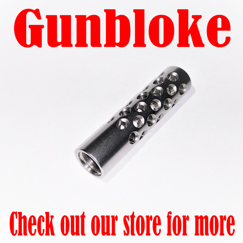 STAINLESS SLIM RADIAL MUZZLE BRAKE -VANGUARD/HOWA 1500 - 15.9mm OD ...