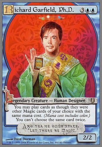 Magic MTG Unhinged Richard Garfield PHD x1 LP | eBay