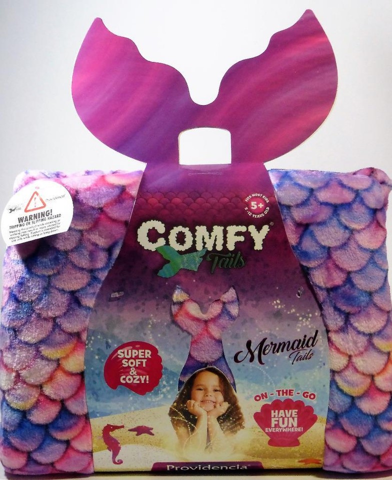 Mermaid Tail Purple Comfy Tails Soft & Cozy Ages 5 - 12 Yrs HD Tech ...