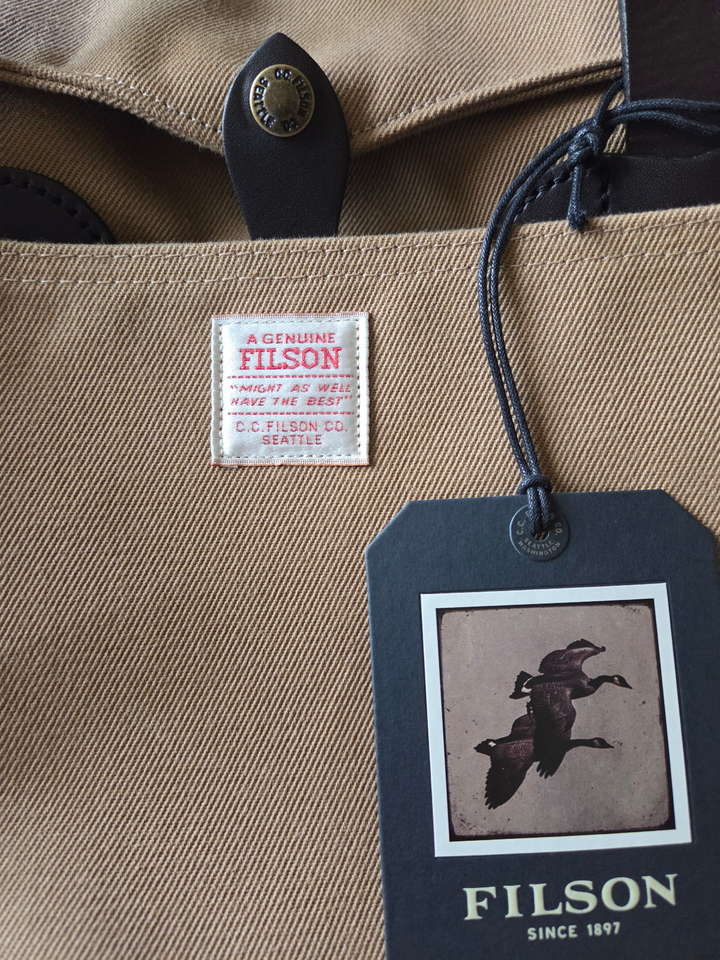 Filson Rugged Twill Original Briefcase 256 - Tan - NWT | eBay